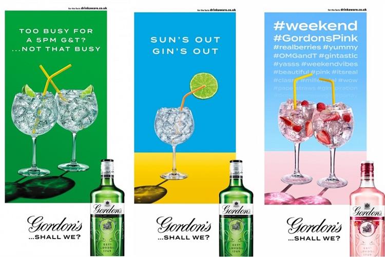 Diageo launches data-responsive outdoor campaign for five brands