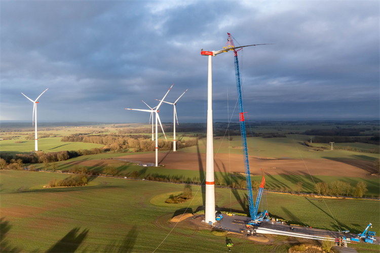 Nordex installs N175/6.X wind turbine on its tallest tower to date ...