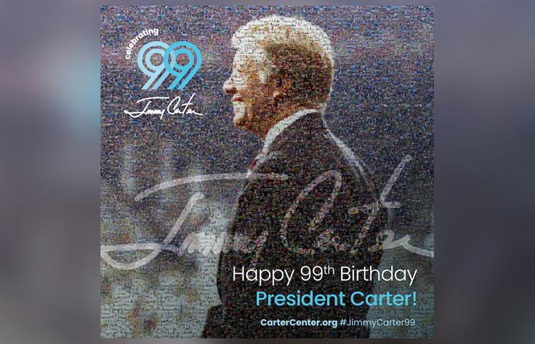 BCW helps former President Jimmy Carter celebrate his 99th birthday ...