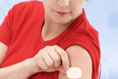 HRT patches 'may reduce treatment side-effects' | GPonline
