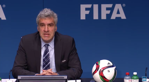 FIFA comms director Walter De Gregorio denies there is a crisis | PR ...