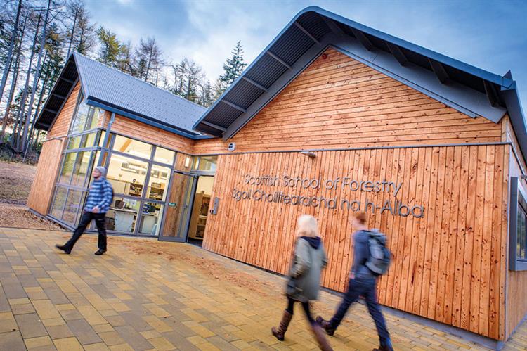 Forestry school facility opened at site in Balloch | HortWeek