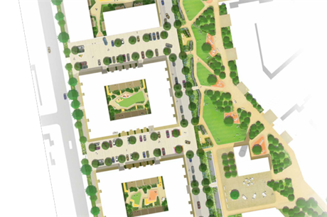 New park and green transport routes for Harrow View East development ...