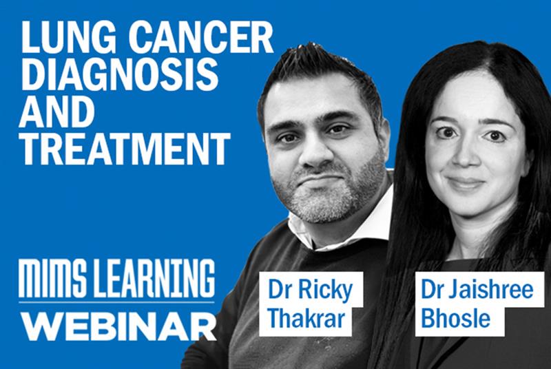 Free lung cancer webinar from MIMS Learning | GPonline