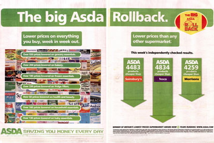 Tesco scores victory over Asda in price claims ad battle