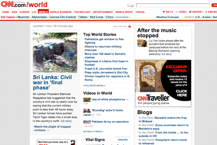 CNN is top among finance professionals for daily news