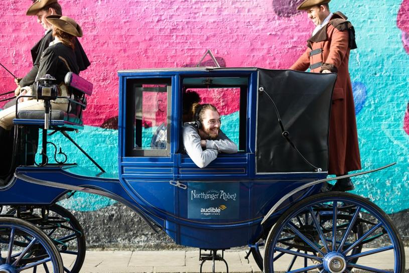 Amazon's Audible creates Jane Austen-themed stunt