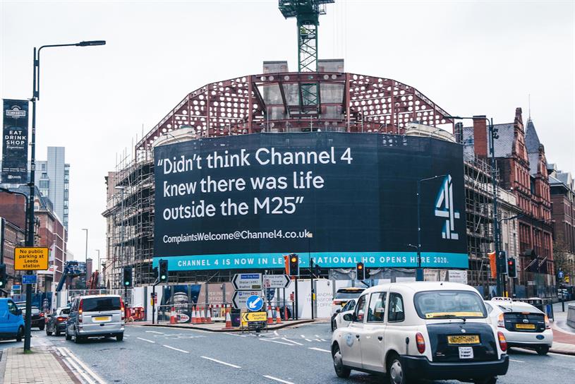Channel 4 takes dig at London-centricity with viewer complaint draped ...