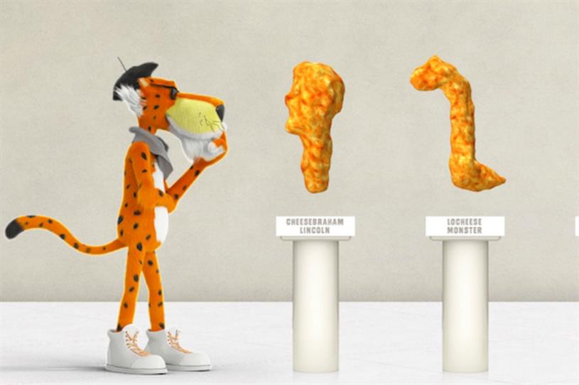 Cheetos invites fans to be art curators