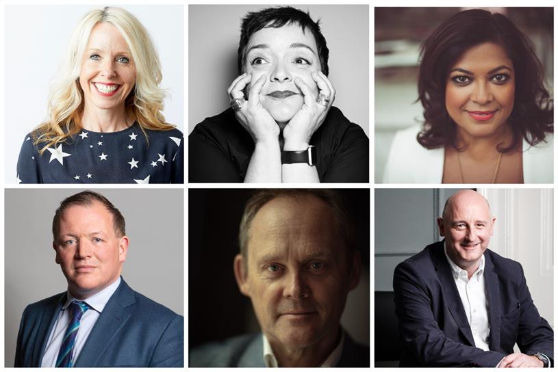 Famous People Without Eyebrows Collage