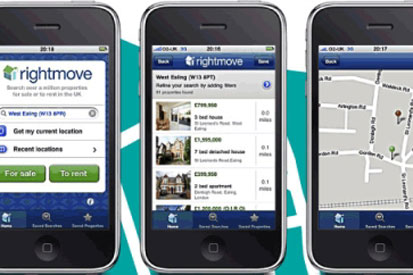 Rightmove unveils GPS enabled iPhone app