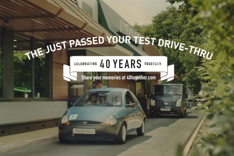 McDonald's launches 40th anniversary campaign