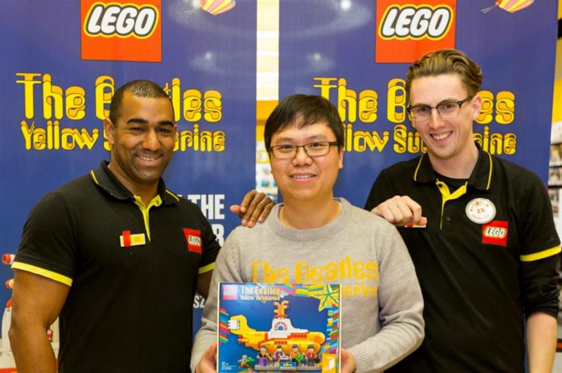 Lego launches Lego Ideas 'Yellow Submarine' set at Liverpool One