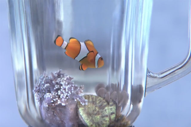 Is that Disney's Nemo in a blender? Greenpeace viral reviewed