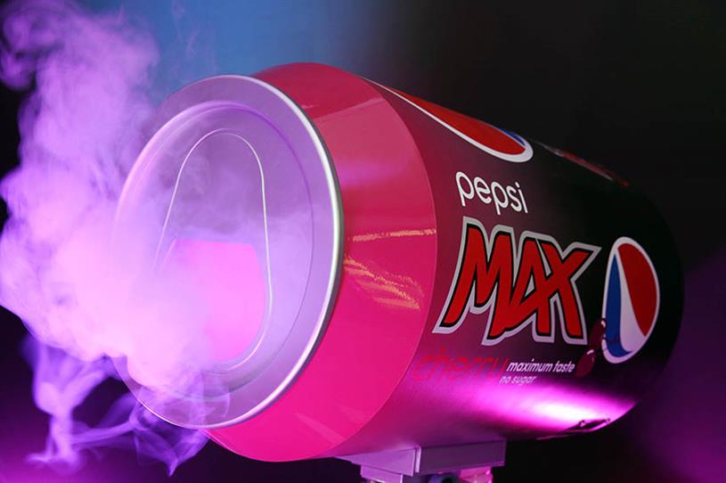pepsi max cherry logo
