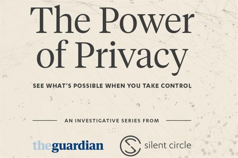 Silent Circle sponsors six-month privacy series on the Guardian
