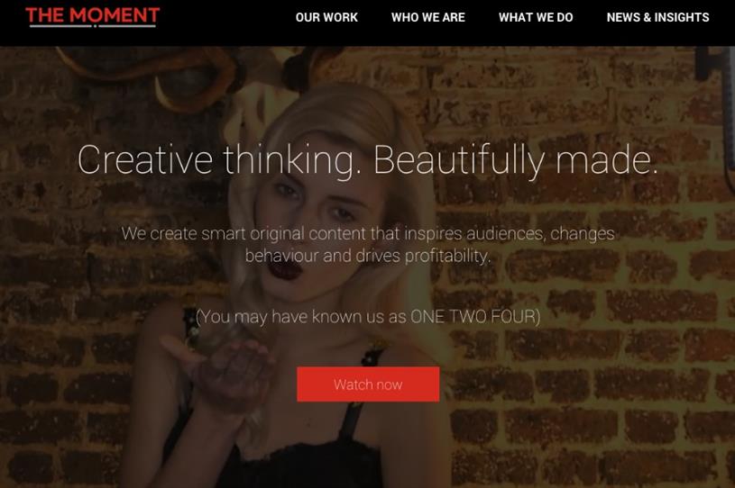 One Two Four rebrands as The Moment