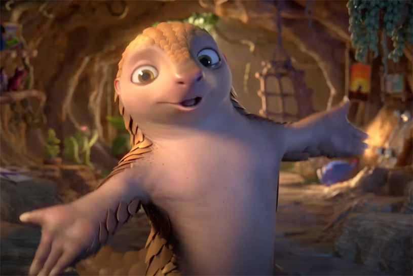 Lin the Pangolin animates a conversation about conservation for World ...