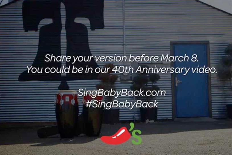 Chili's 'Sing Along with Chili's Baby Back Ribs Song' by IMM