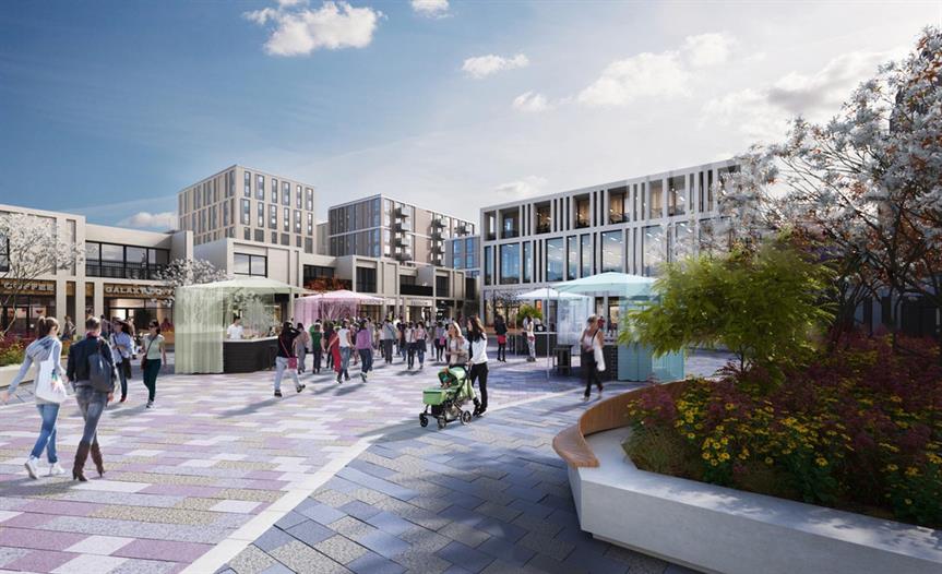 Town centre regeneration plan benefits recognised | Planning Resource