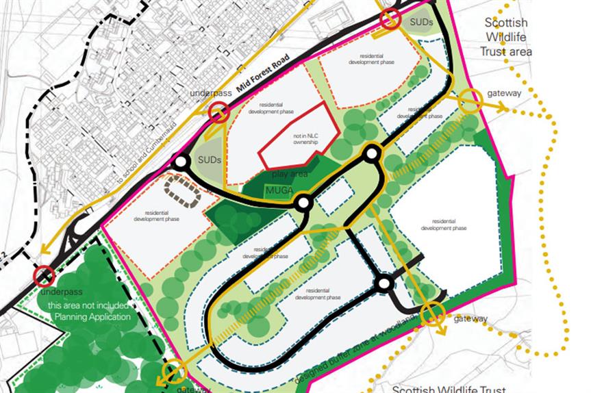 Go-ahead for 600-home Cumbernauld scheme | Planning Resource