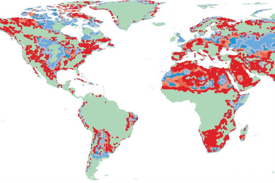 Low and moderate wind locations across the globe | Windpower Monthly