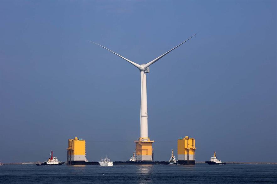 World's largest floating turbine installed at Fukushima | Windpower Monthly