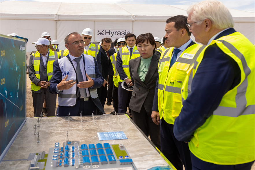 Huge Kazakhstan green hydrogen project begins pre-FEED work | Windpower ...
