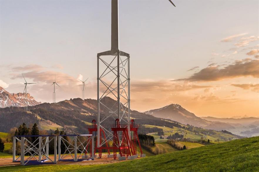 Namibian wind farm to use 'self-erecting' tower developer | Windpower ...