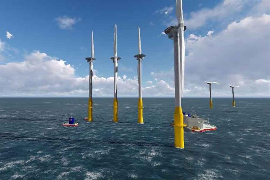 OWE 2017: Seawind shows 6.2MW two-bladed turbine | Windpower Monthly