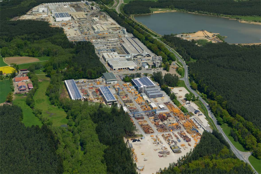 Max Bögl builds second concrete tower plant | Windpower Monthly