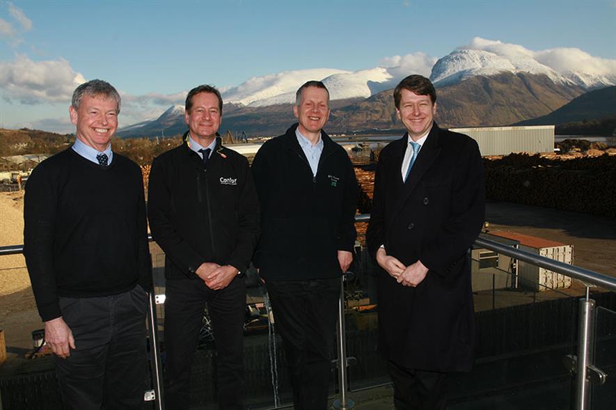 Brexit minister visits Scottish sawmill and discusses issues affecting ...