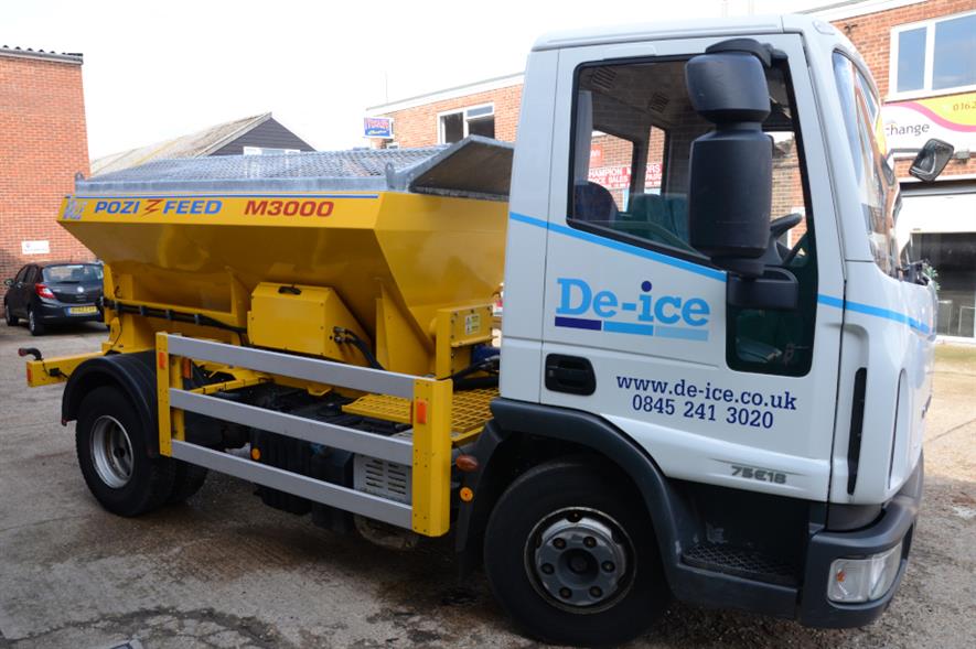Nurture acquires winter gritting firm De-ice | HortWeek
