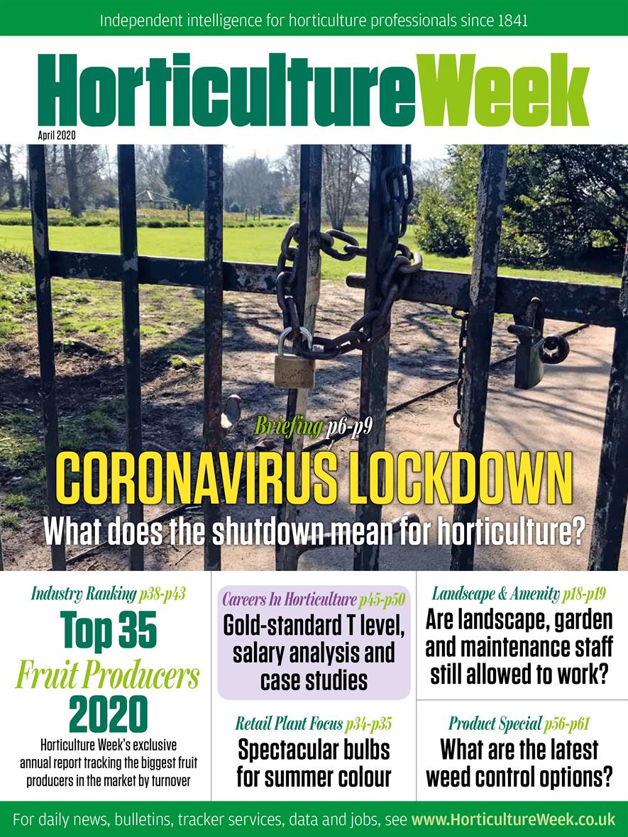 Horticulture Week offer: April 2020 issue free | Horticulture Week