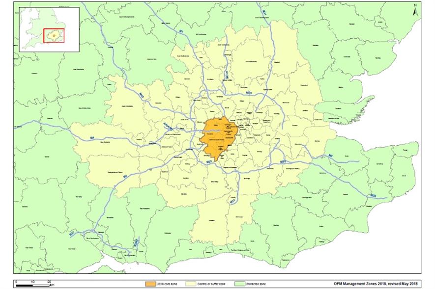 How are OPM tree and health risks being managed? | HortWeek
