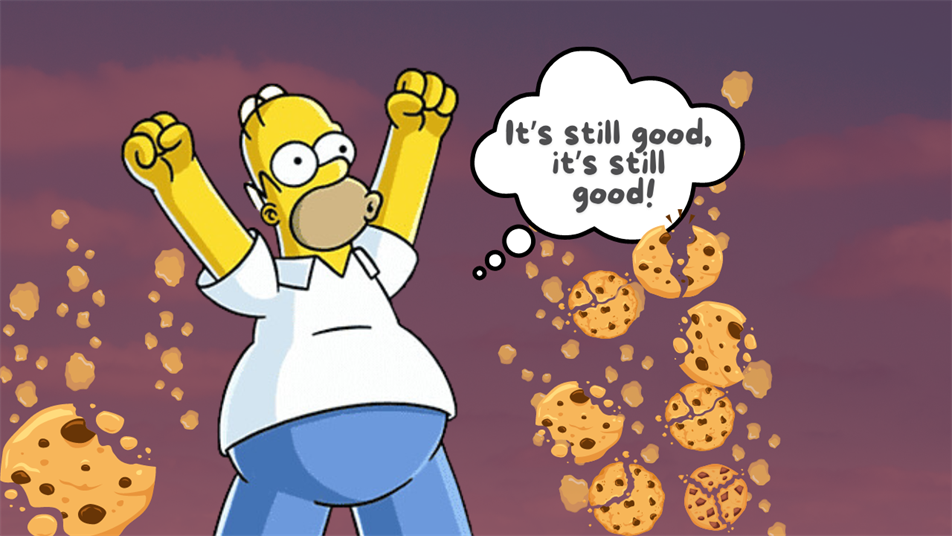 homer simpson google cookies