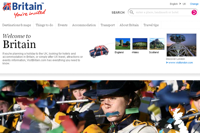 VisitBritain to roll out global marketing campaign in 2011