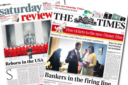 New-look Saturday Times gets seal of approval | Campaign US