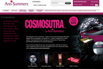 Cosmo to launch Cosmosutra Ann Summers range