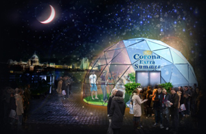 Sketch creates summer Corona pop-up on Southbank