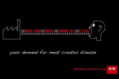 Peta launches new anti-meat ad as ASA bans previous campaign