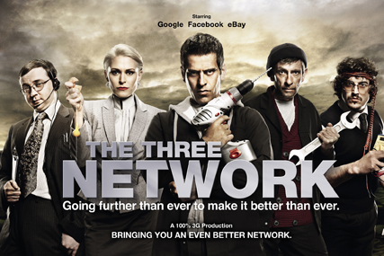 3 to focus on network in new campaign