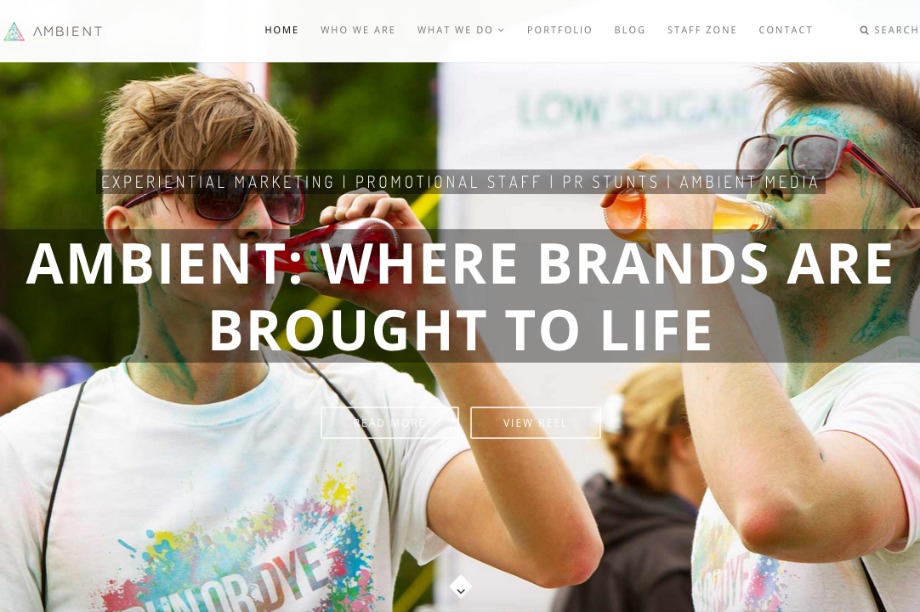 Ambient re-launches with new strategy, logo and website