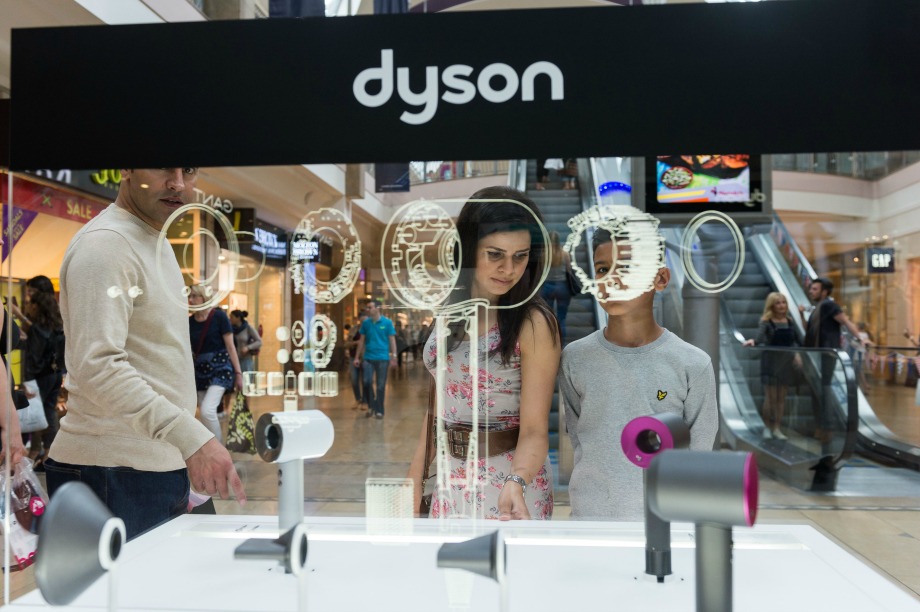 Dyson opens Bluewater pop-up to showcase technology