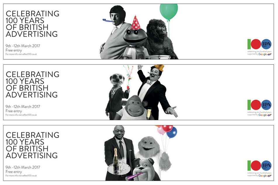 Ad icons to promote 100 years of British advertising