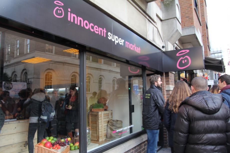 In pictures: Innocent opens pop-up Super Market