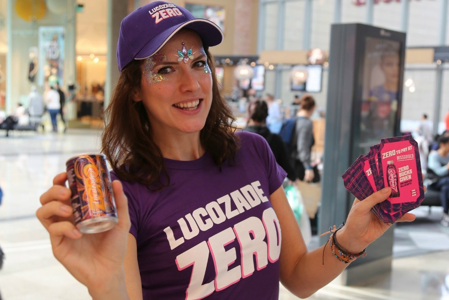 In pictures: Lucozade and Missguided stage 'Zero to Pay' event