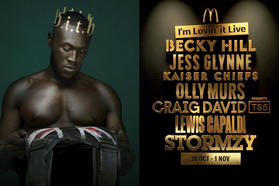 McDonald’s taps Stormzy, Jess Glynne and more for half-term entertainment
