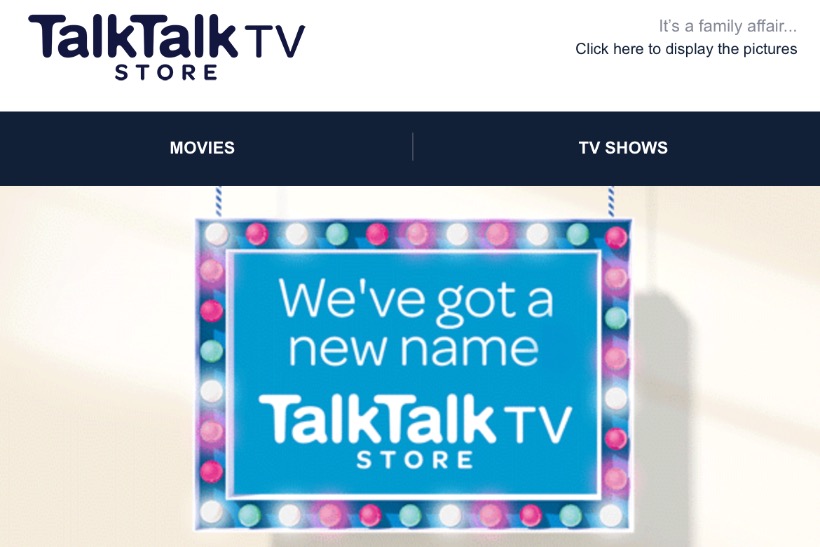 Blinkbox becomes TalkTalk TV Store a year after £30m acquisition