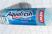 Aquafresh launches aerosol gel toothpaste